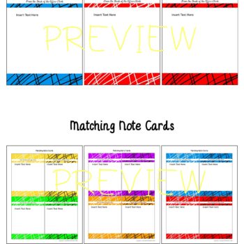 FROM THE DESK OF THE OFFICE CLERK: Stationery with Matching Note Cards ...