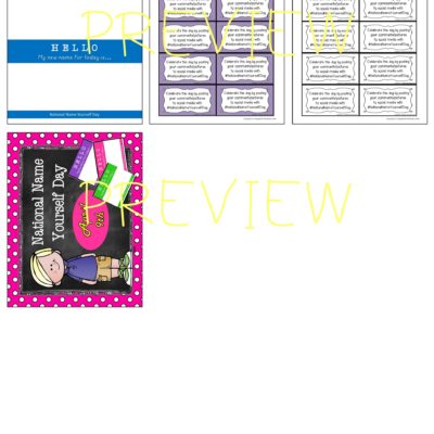 National Name Yourself Day (April 9th) | Lead Joyfully