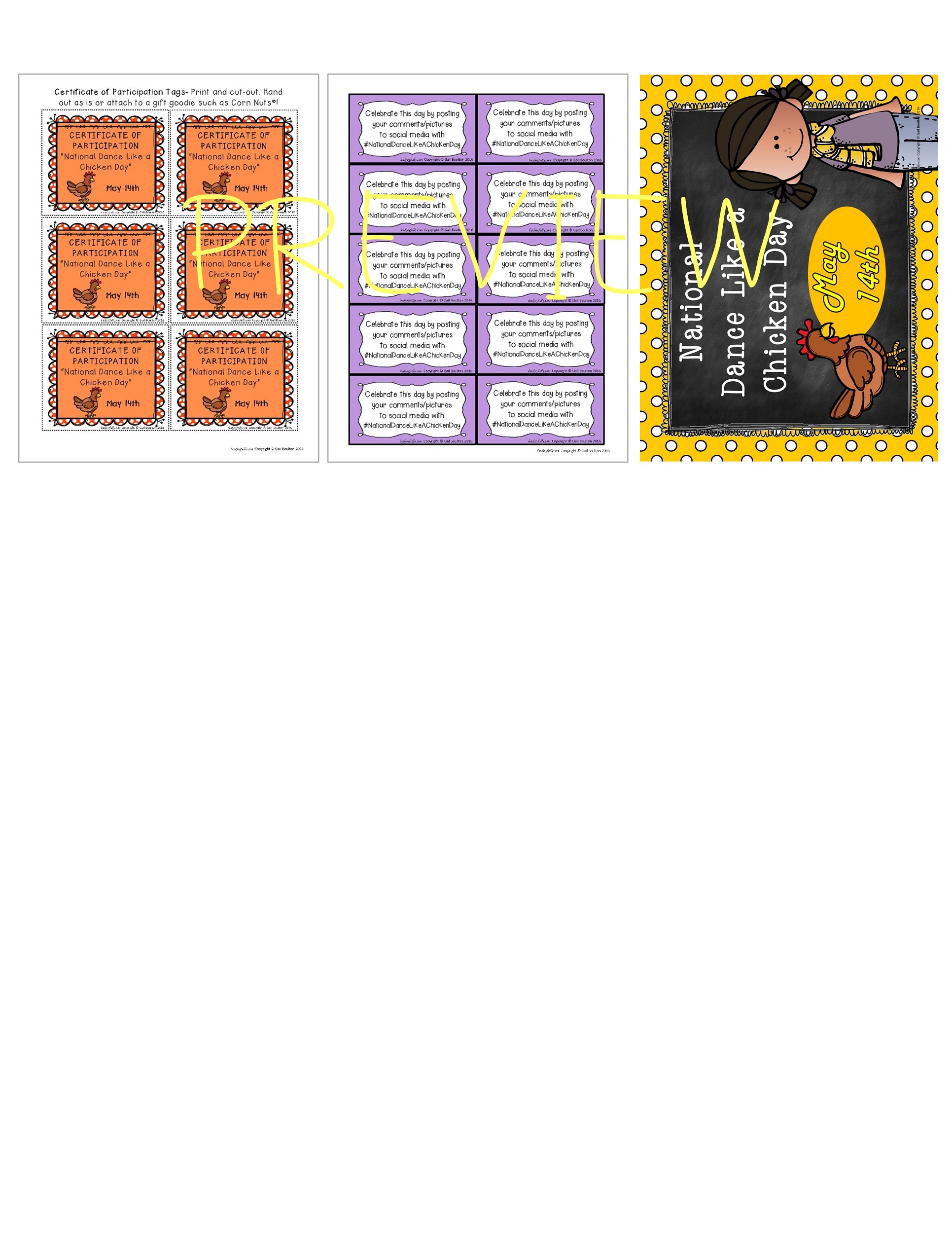 National Dance Like a Chicken Day (May 14th) | Lead Joyfully