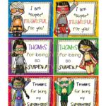 Thank You Cards- SUPERHERO THEME | Lead Joyfully
