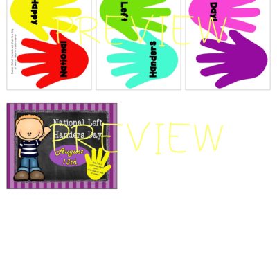 National Left Handers Day (August 13th) | Lead Joyfully