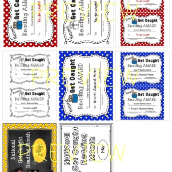 National Get Caught Reading Month (May) | Lead Joyfully