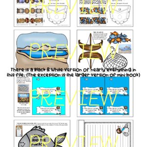 JESUS AND THE MIRACLE CATCH Mini Book with FIVE Hands-On Activities ...