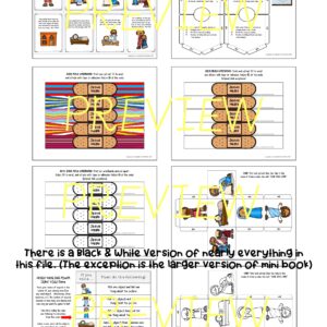 JESUS HEALING POWER Mini Book with FIVE Hands-On Activities: Joyful ...