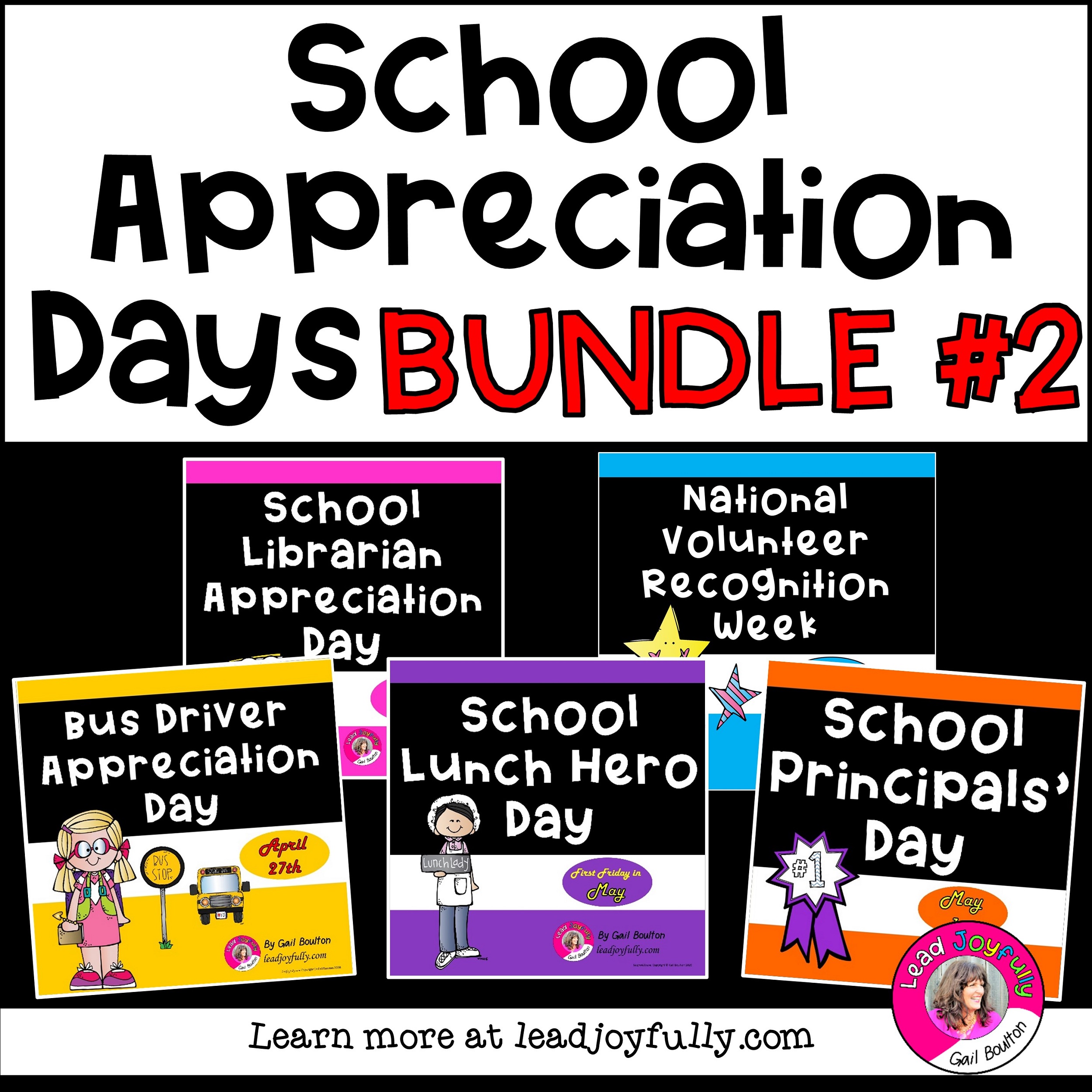 School Appreciation Days BUNDLE #2 | Lead Joyfully