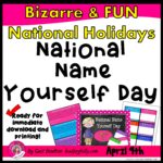 National Name Yourself Day (April 9th) | Lead Joyfully