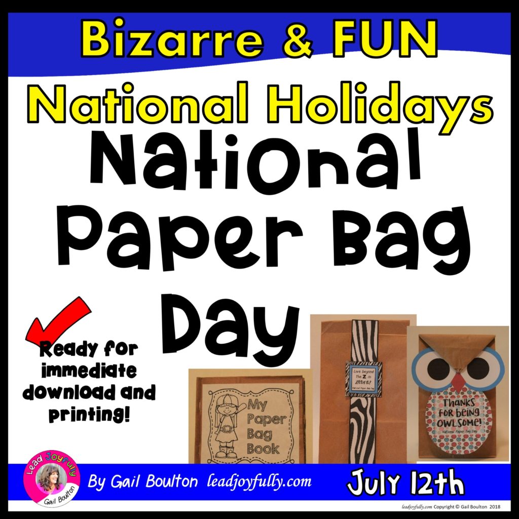 Bizarre and FUN National Holidays to Celebrate your Staff (JULY BUNDLE ...