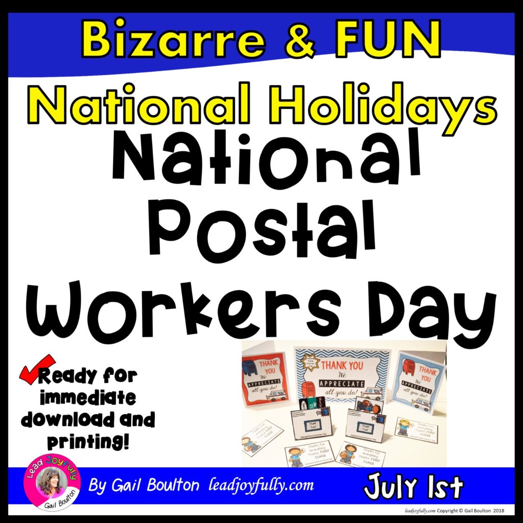Bizarre and FUN National Holidays to Celebrate your Staff (JULY BUNDLE ...