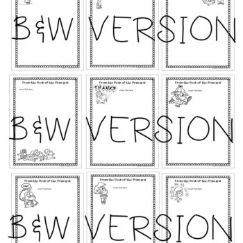 FROM THE DESK OF THE PRINCIPAL: Stationery with Matching Note Cards-SET ...