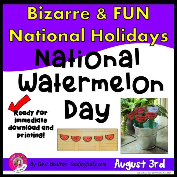 Bizarre and FUN National Holidays MEGA BUNDLE (August, September ...