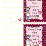Thank You Cards for Support Staff (Heart theme)- Set 2 | Lead Joyfully