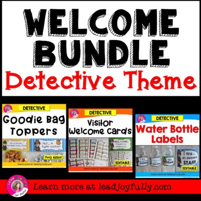 Visitor Welcome Cards | Lead Joyfully