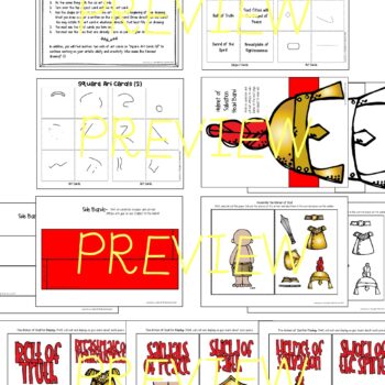 The Armor of God Mini Book with FIVE Hands-On Activities: Joyful Living ...