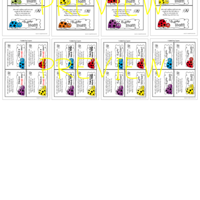 Goodie Bag Toppers (Ladybug Theme) | Lead Joyfully