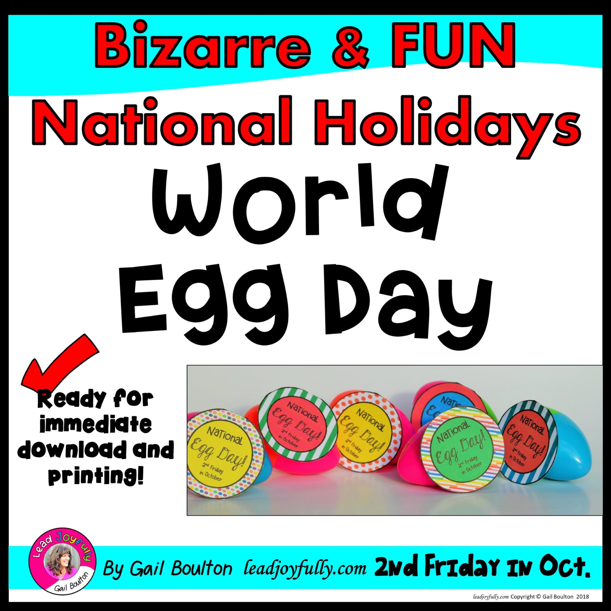 Bizarre and FUN National Holidays MEGA BUNDLE (August, September ...