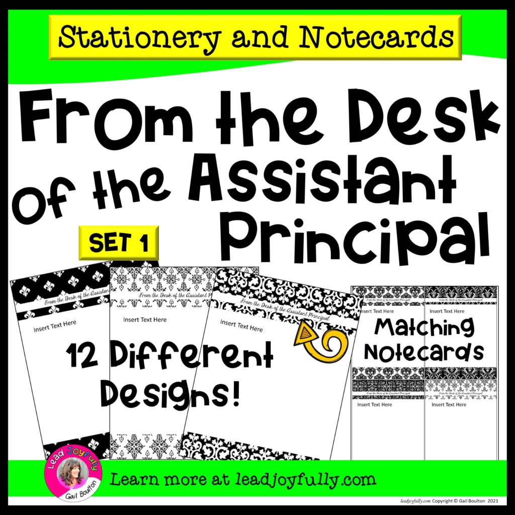 Two Gift BUNDLE for your ASSISTANT PRINCIPAL | Lead Joyfully