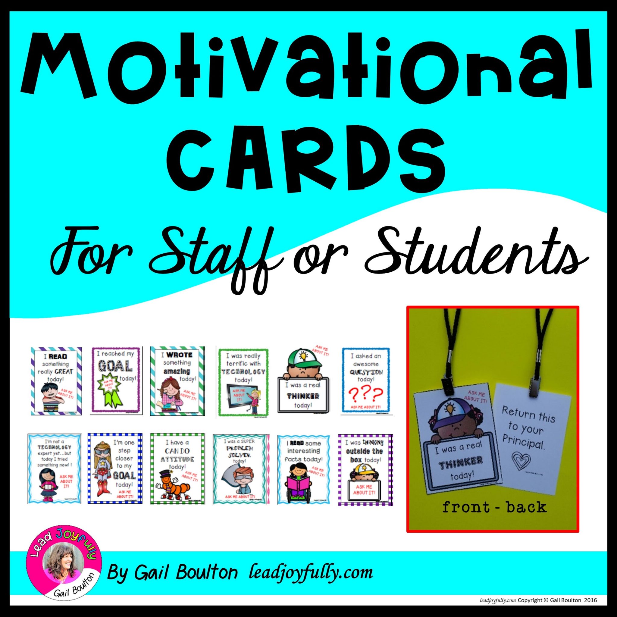 Thank You Cards for Community Helpers- Set 3 | Lead Joyfully