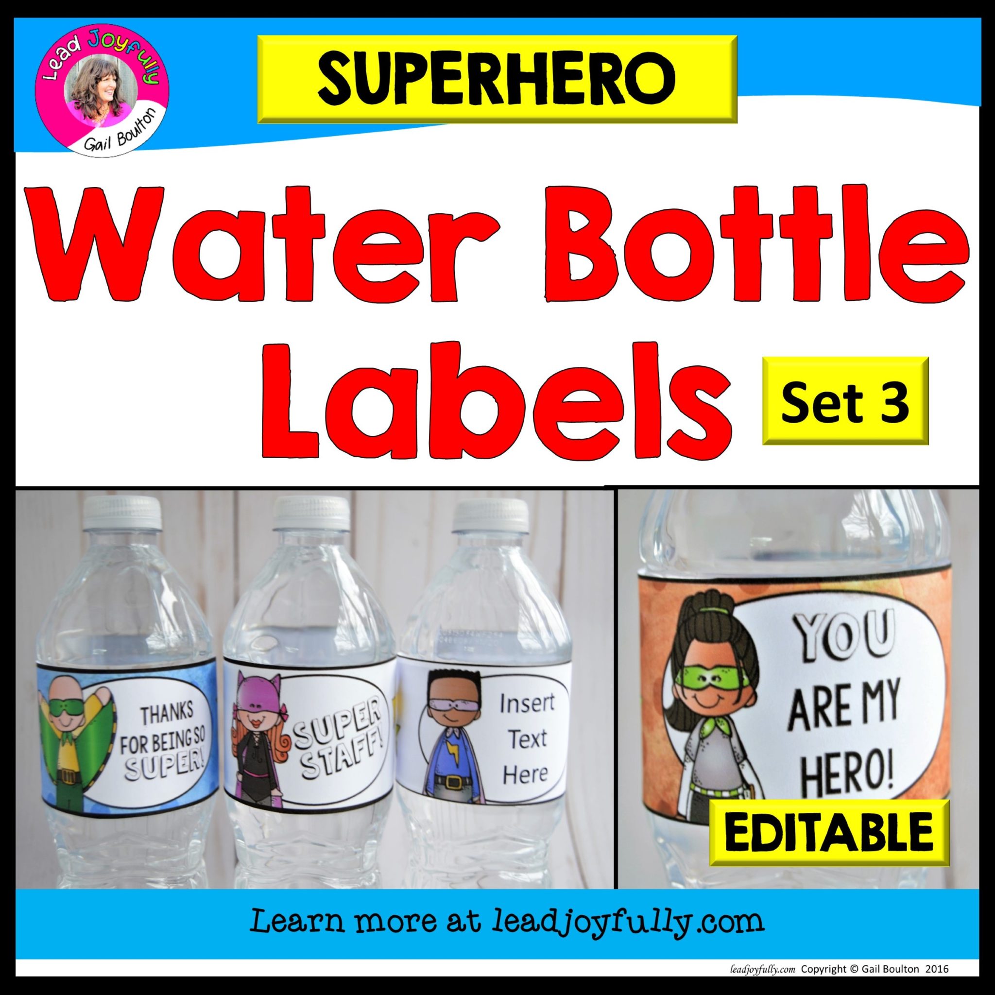 Staff and Teacher Awards (Superhero Theme) | Lead Joyfully