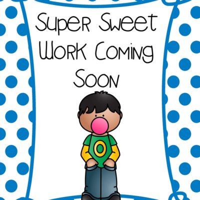 Student Work Display with Banner (Candy Theme) | Lead Joyfully