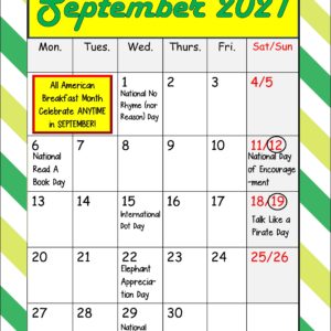 Bizarre and FUN National Holidays to Celebrate your Staff (SEPTEMBER ...