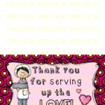 Thank You Cards for Support Staff (Heart theme)- Set 2 | Lead Joyfully