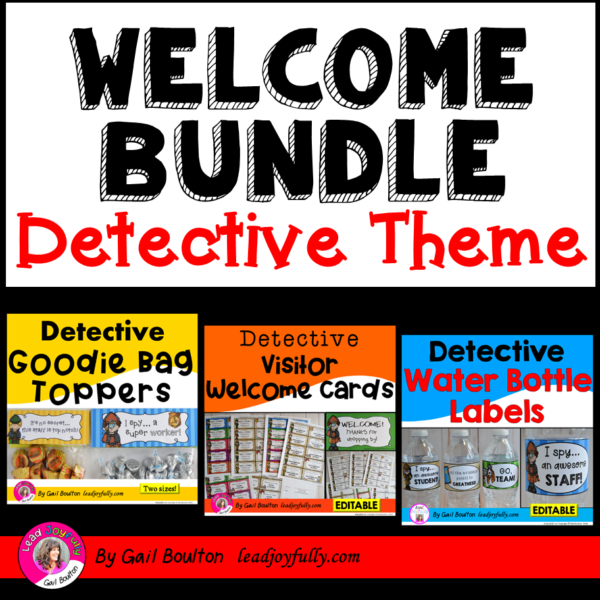 EDITABLE Water Bottle Labels (Ladybug Theme) | Lead Joyfully