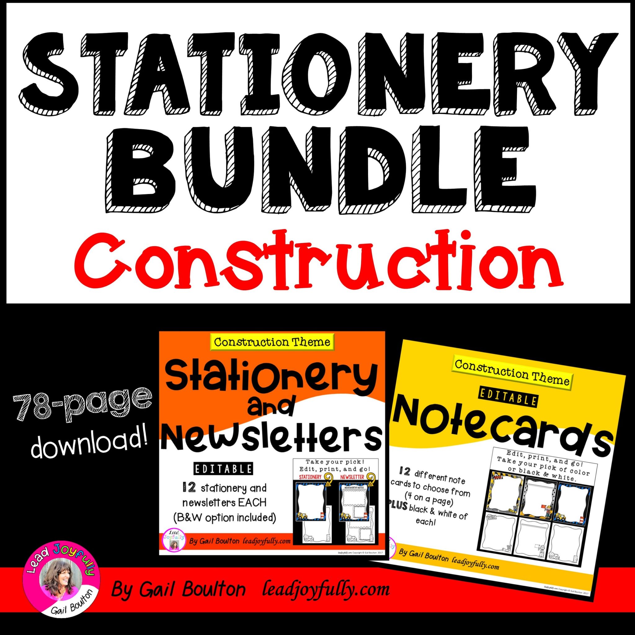 FROM THE DESK OF THE COMPUTER TEACHER: Stationery with Matching Note ...