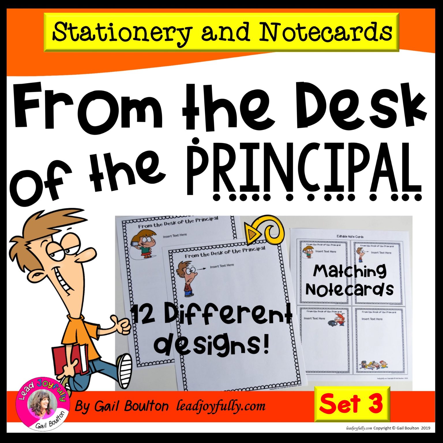 FROM THE DESK OF…SUPER SCHOOL MEGA BUNDLE-Stationery with Matching Note ...