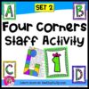 Four Corners Staff Activity – SET 2 | Lead Joyfully