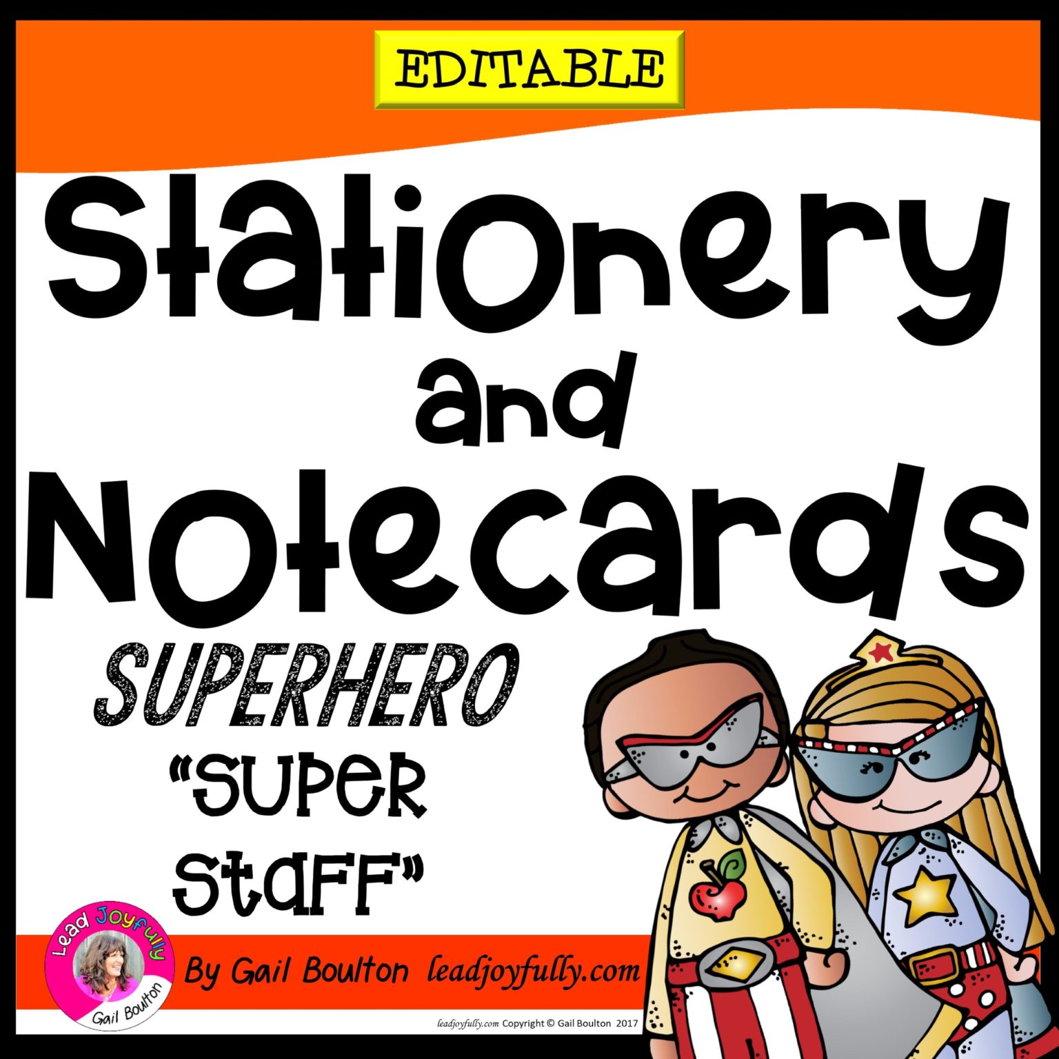 Staff and Teacher Awards (Superhero Theme) | Lead Joyfully