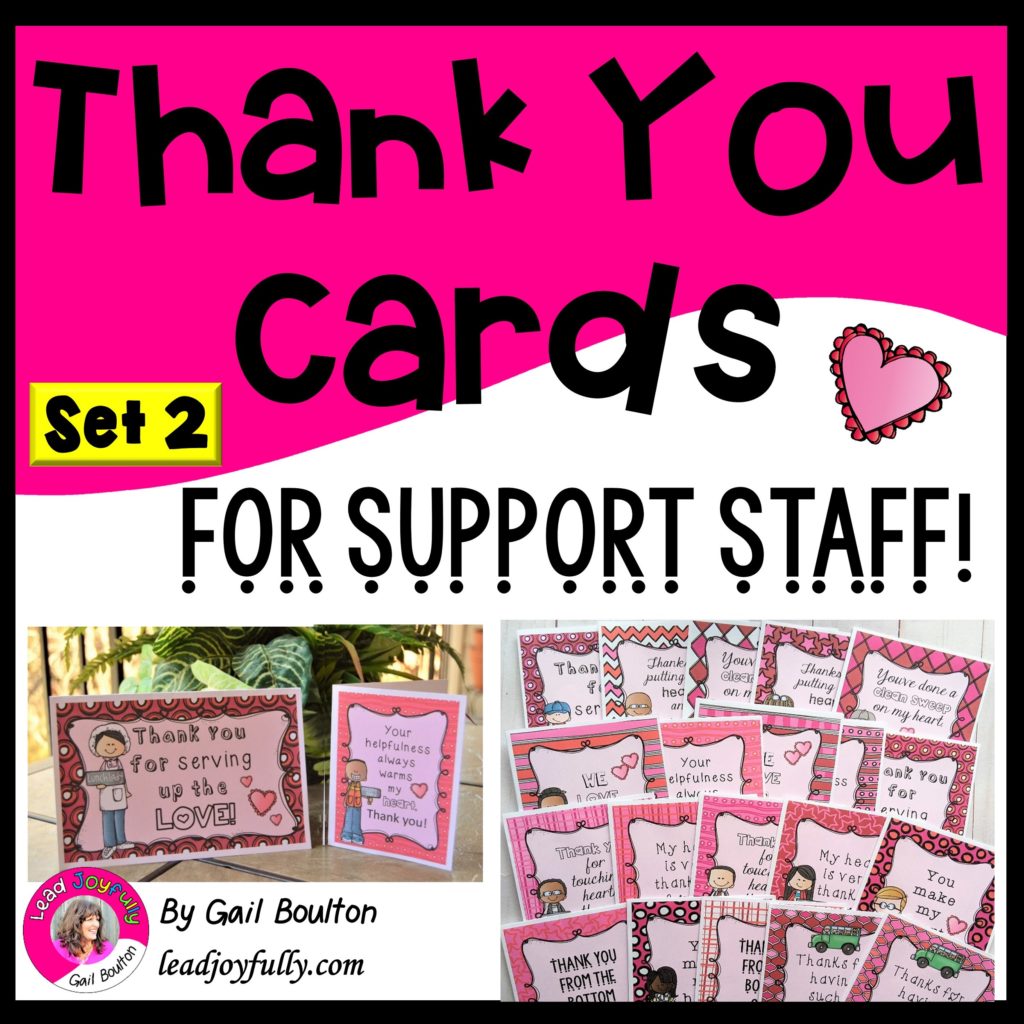 Thank You Cards for Community Helpers- Set 3 | Lead Joyfully