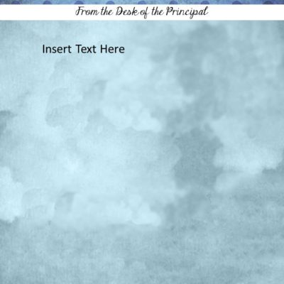 FROM THE DESK OF THE PRINCIPAL: Stationery with Matching Note Cards-SET ...