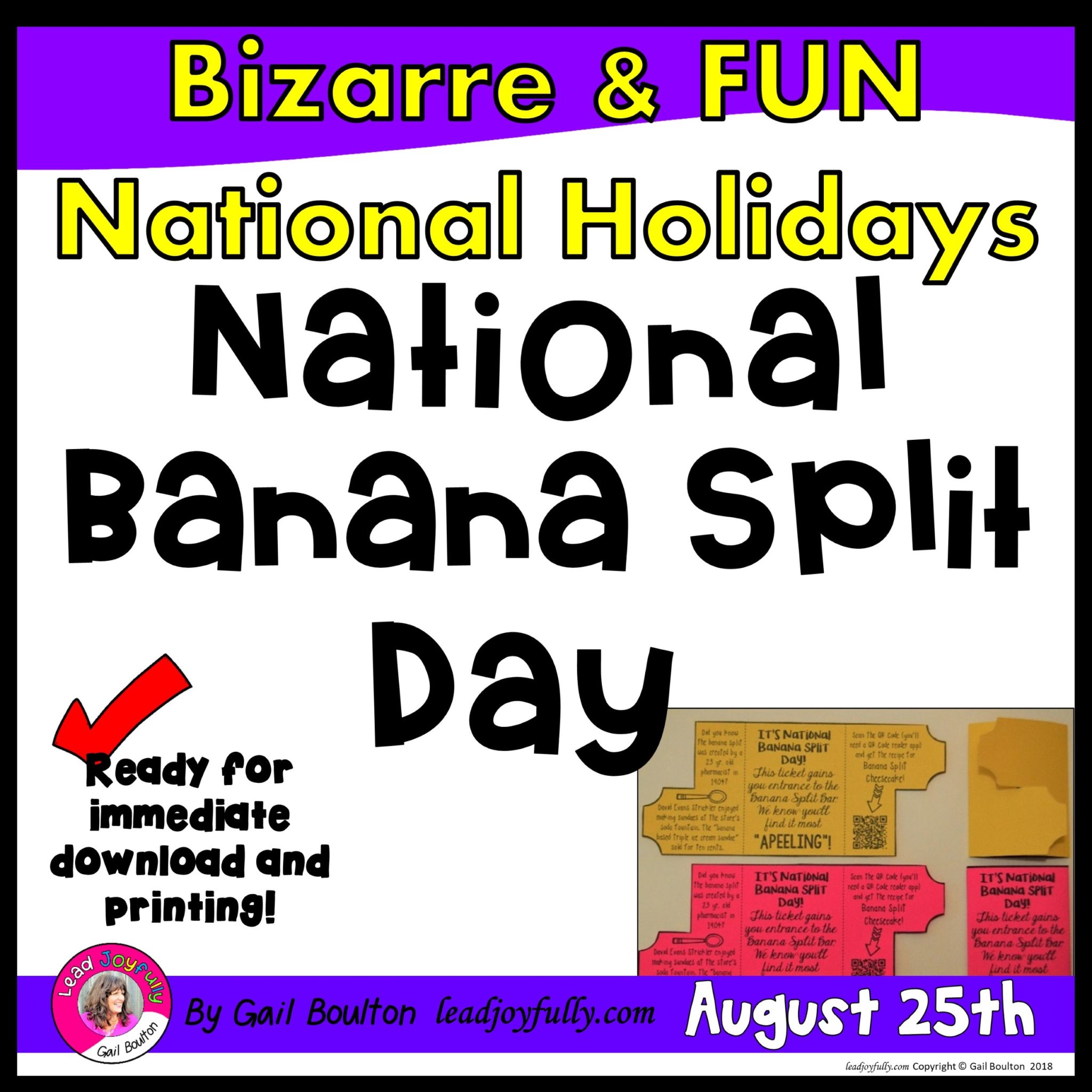 Bizarre and FUN National Holidays MEGA BUNDLE (August, September ...
