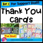 Thank You Cards for Support Staff- Set 1 | Lead Joyfully