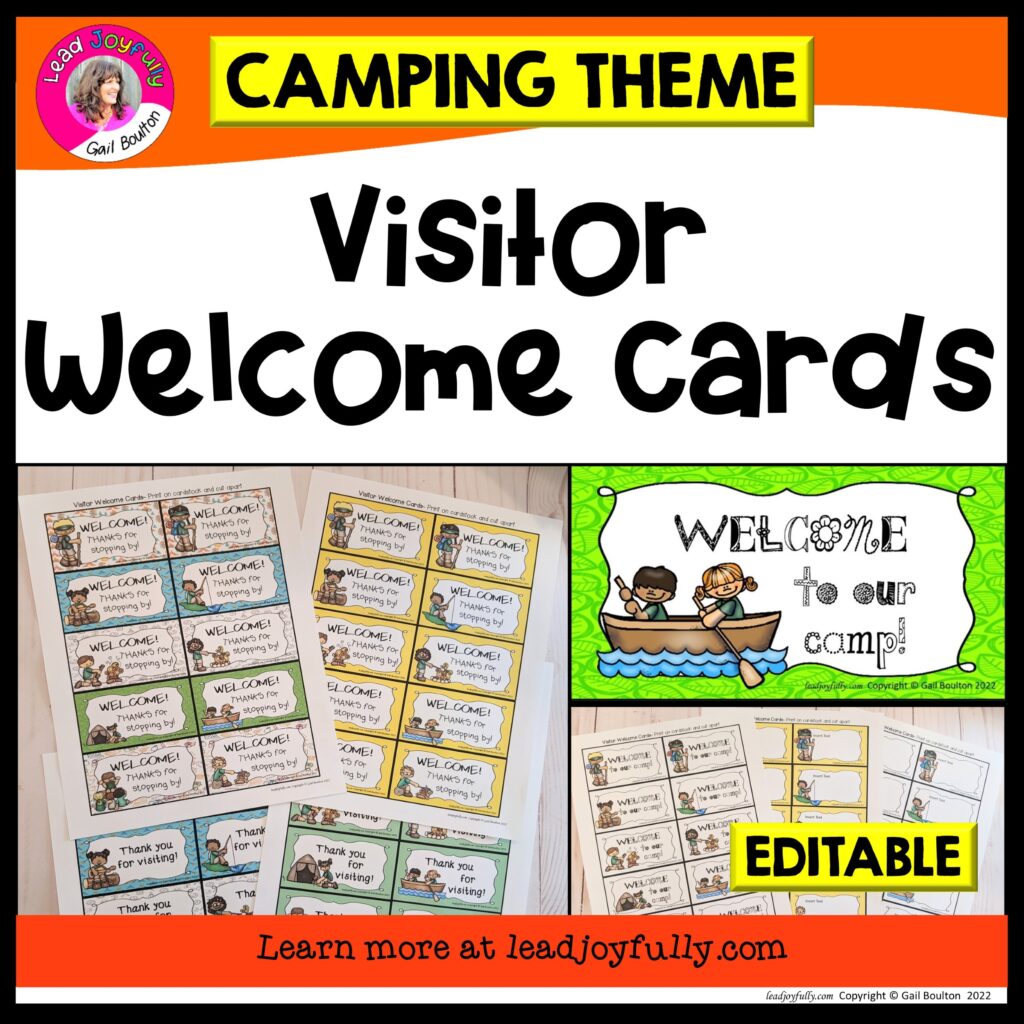 Visitor Welcome Cards for Principals or Teachers- (Movie Star/Awards ...