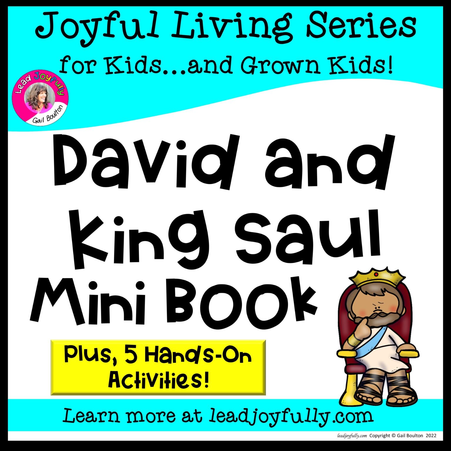 JOSHUA & JERICHO Mini Book with FIVE Hands-On Activities: Joyful Living ...
