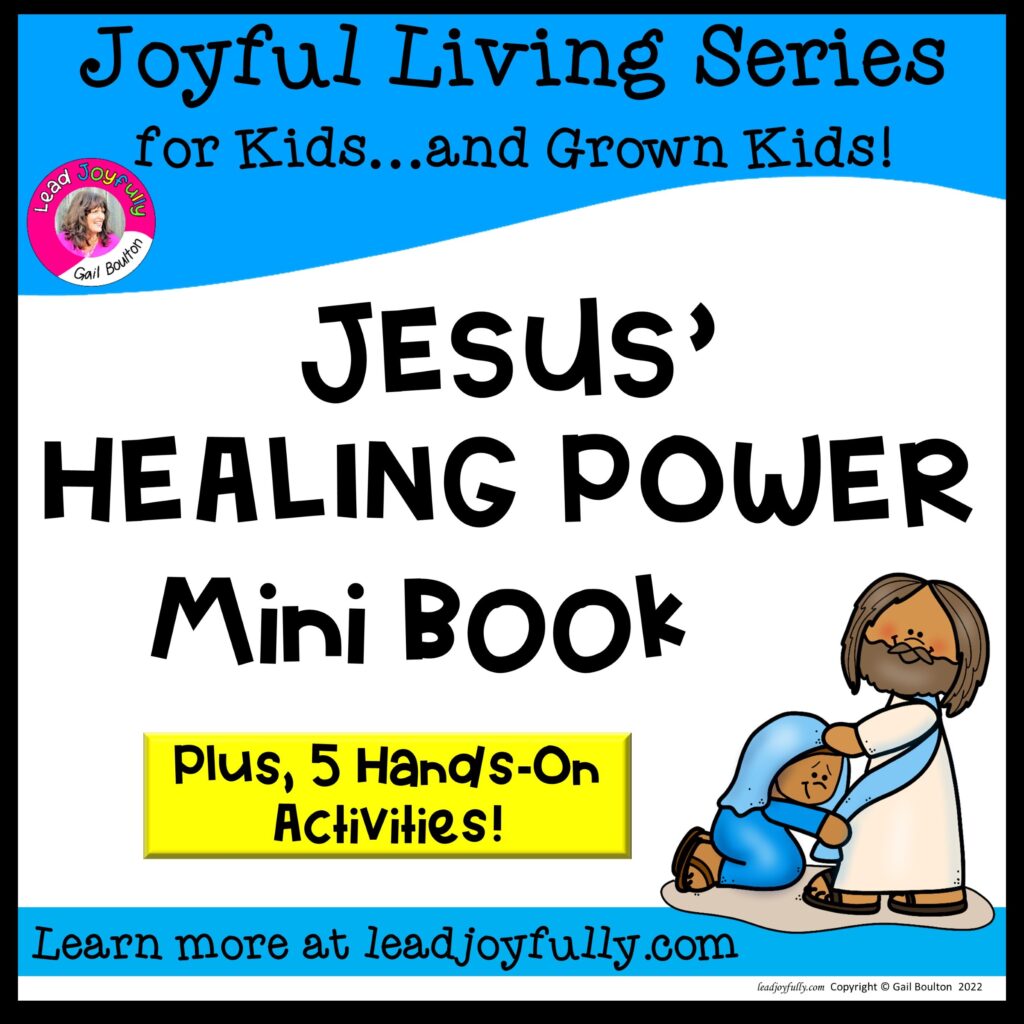 JESUS HEALING POWER Mini Book with FIVE Hands-On Activities: Joyful ...