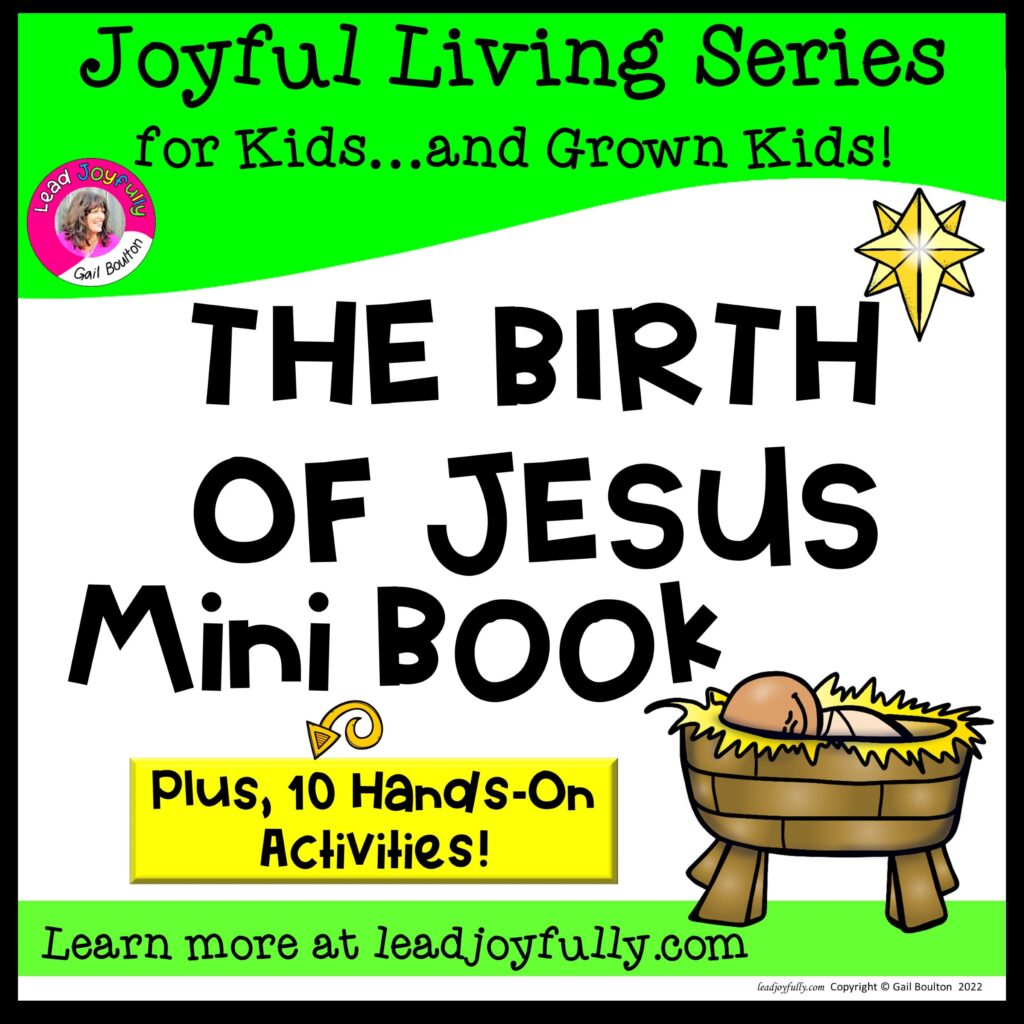 THE BIRTH OF JESUS Mini Book with TEN Hands-On Activities: Joyful ...