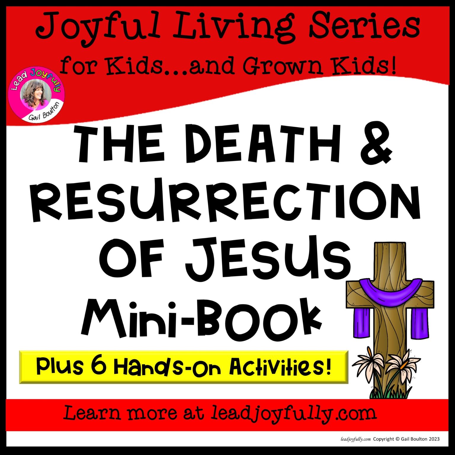 DEATH & RESURRECTION OF JESUS Mini Book with SIX Hands-On Activities ...