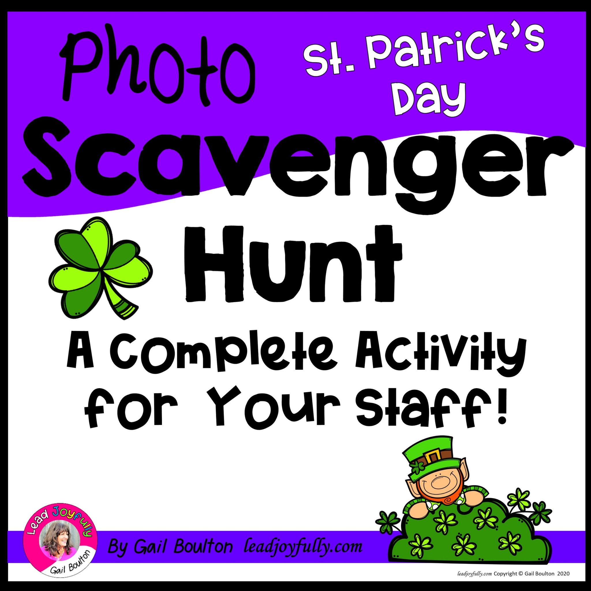 Photo Scavenger Hunt for Staff (COMPLETE BUNDLE) | Lead Joyfully