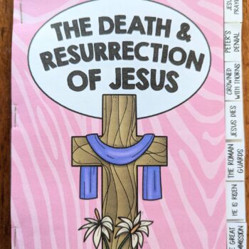 DEATH & RESURRECTION OF JESUS Mini Book with SIX Hands-On Activities ...