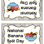 National Banana Split Day (August 25th) | Lead Joyfully