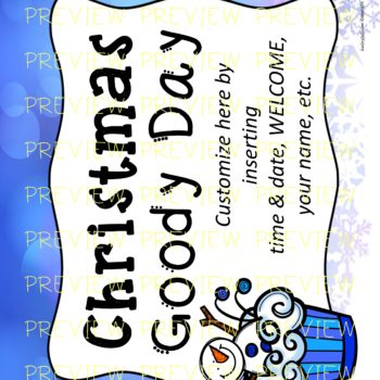 JOYFUL DAYZ (Staff Morale Boosters) CHRISTMAS GOODY DAY | Lead Joyfully