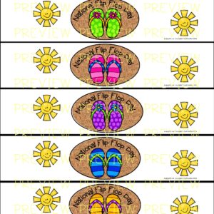 National Flip Flop Day (3rd Friday in June) | Lead Joyfully