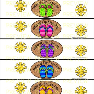 National Flip Flop Day (3rd Friday in June) | Lead Joyfully