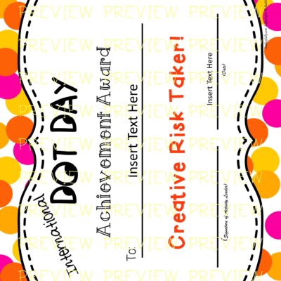 International Dot Day (September 15th) | Lead Joyfully