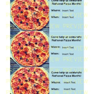 National Pizza Month (October) | Lead Joyfully
