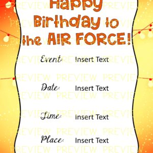 Celebrate the Birthday of the United States AIR FORCE (September 18 ...