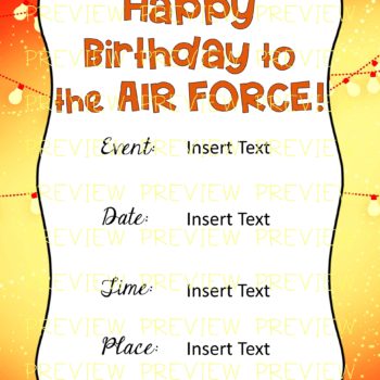 Celebrate the Birthday of the United States AIR FORCE (September 18 ...