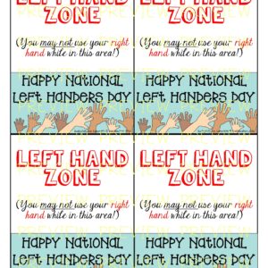 National Left Handers Day (August 13th) | Lead Joyfully